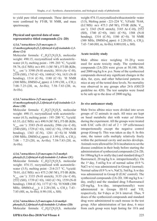 Synthesis, Characterization, and Biological Evaluation of Some Novel Phthalimide Derivatives | PDF