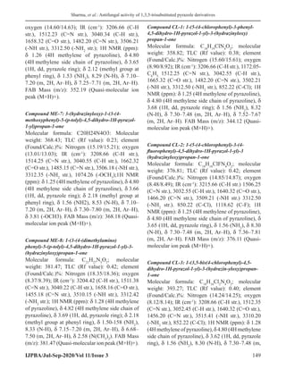 Synthesis, Characterization, and Antifungal Evaluation of Some New 1,3,5-Trisubstituted Pyrazole ...