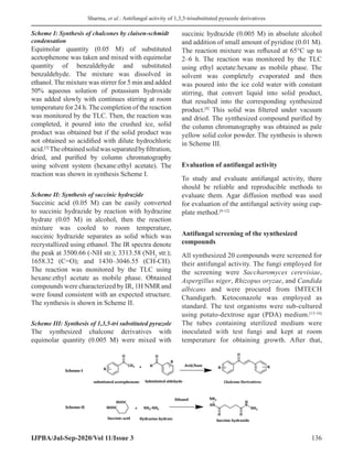 Synthesis, Characterization, and Antifungal Evaluation of Some New 1,3,5-Trisubstituted Pyrazole ...