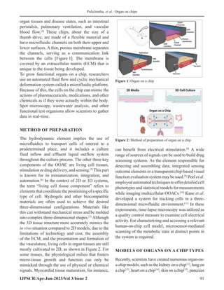 Organ on Chips: A New Paradigm for Alternative Animal Model in Drug ...