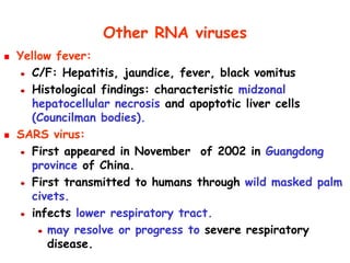 04 infectious disease RNA viruses | PPT