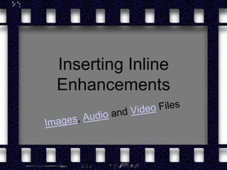 Inserting Images and Embedding Tags | PPTX | Web Design and HTML | Internet