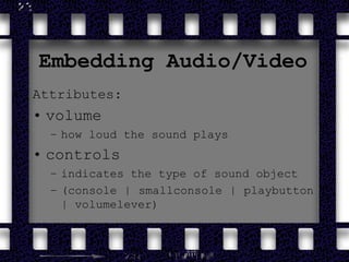 Inserting Images and Embedding Tags | PPTX | Web Design and HTML | Internet