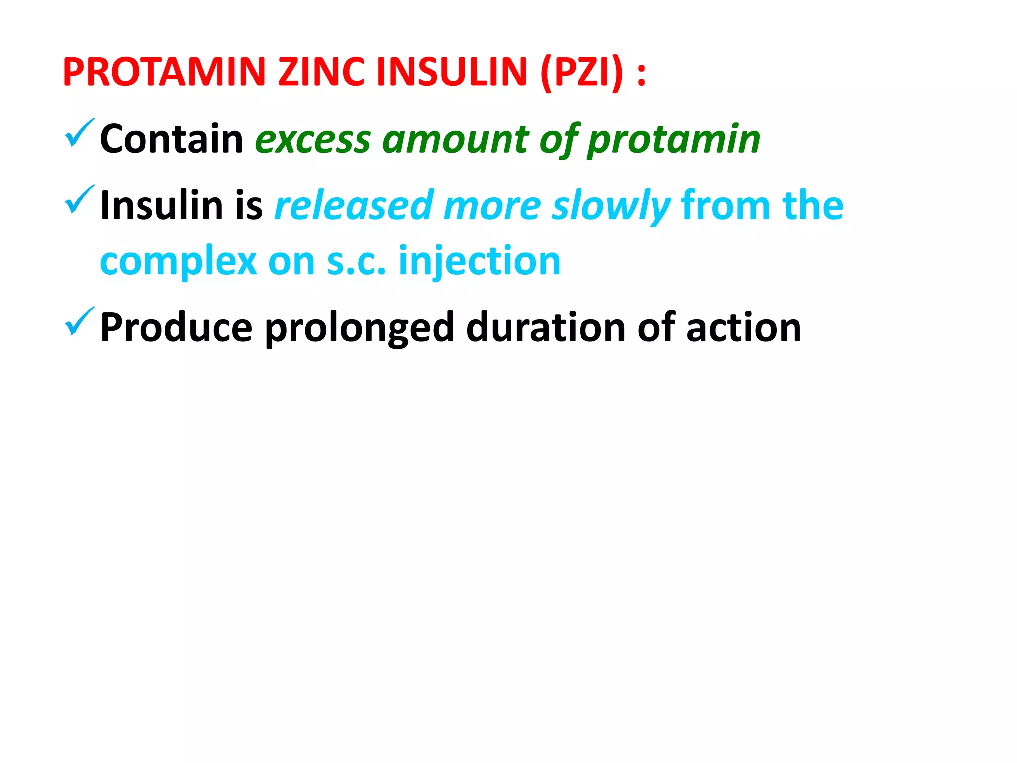 INSULIN & ITS PREPARATIONS | PPT