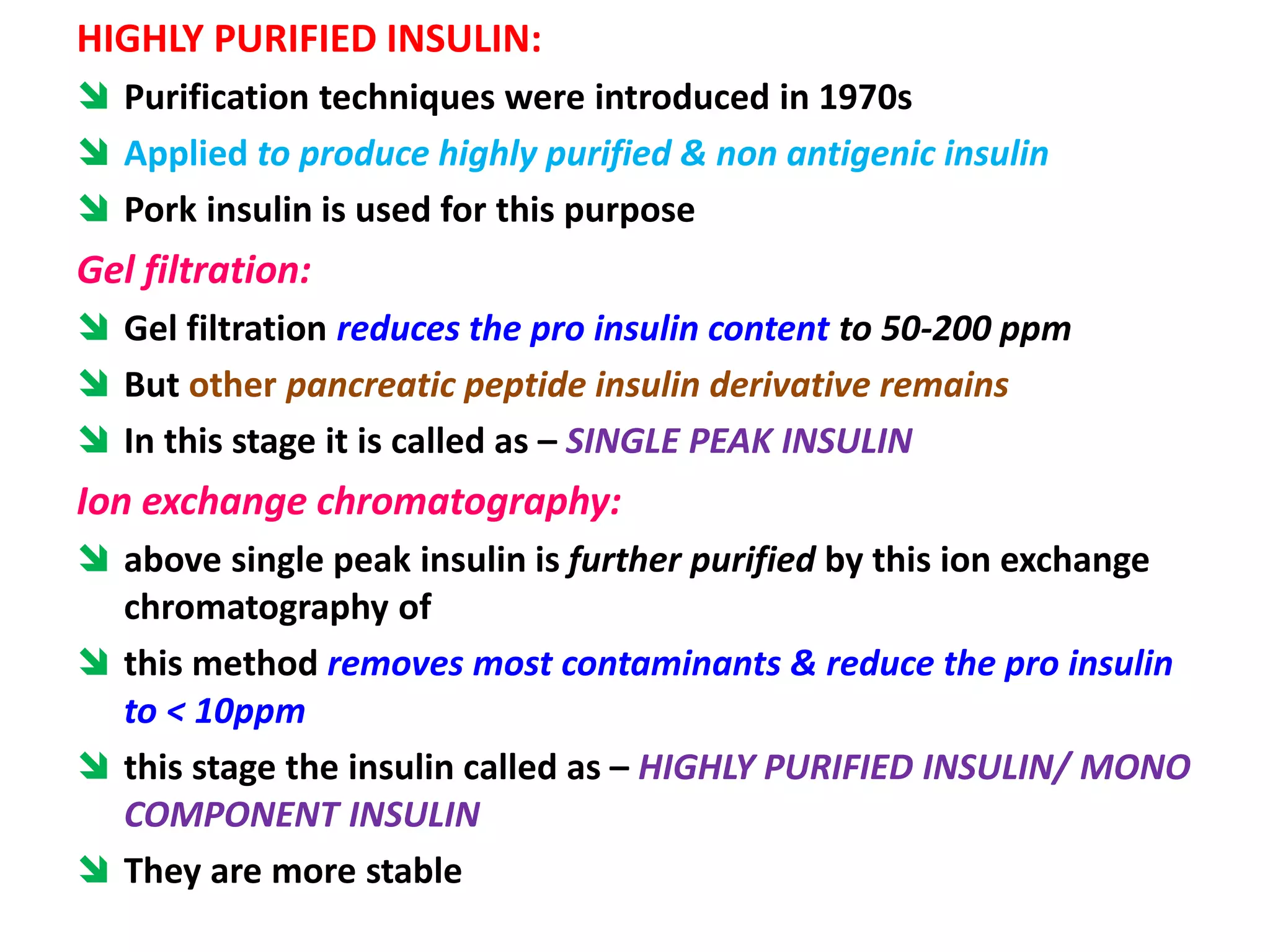 INSULIN & ITS PREPARATIONS | PPT