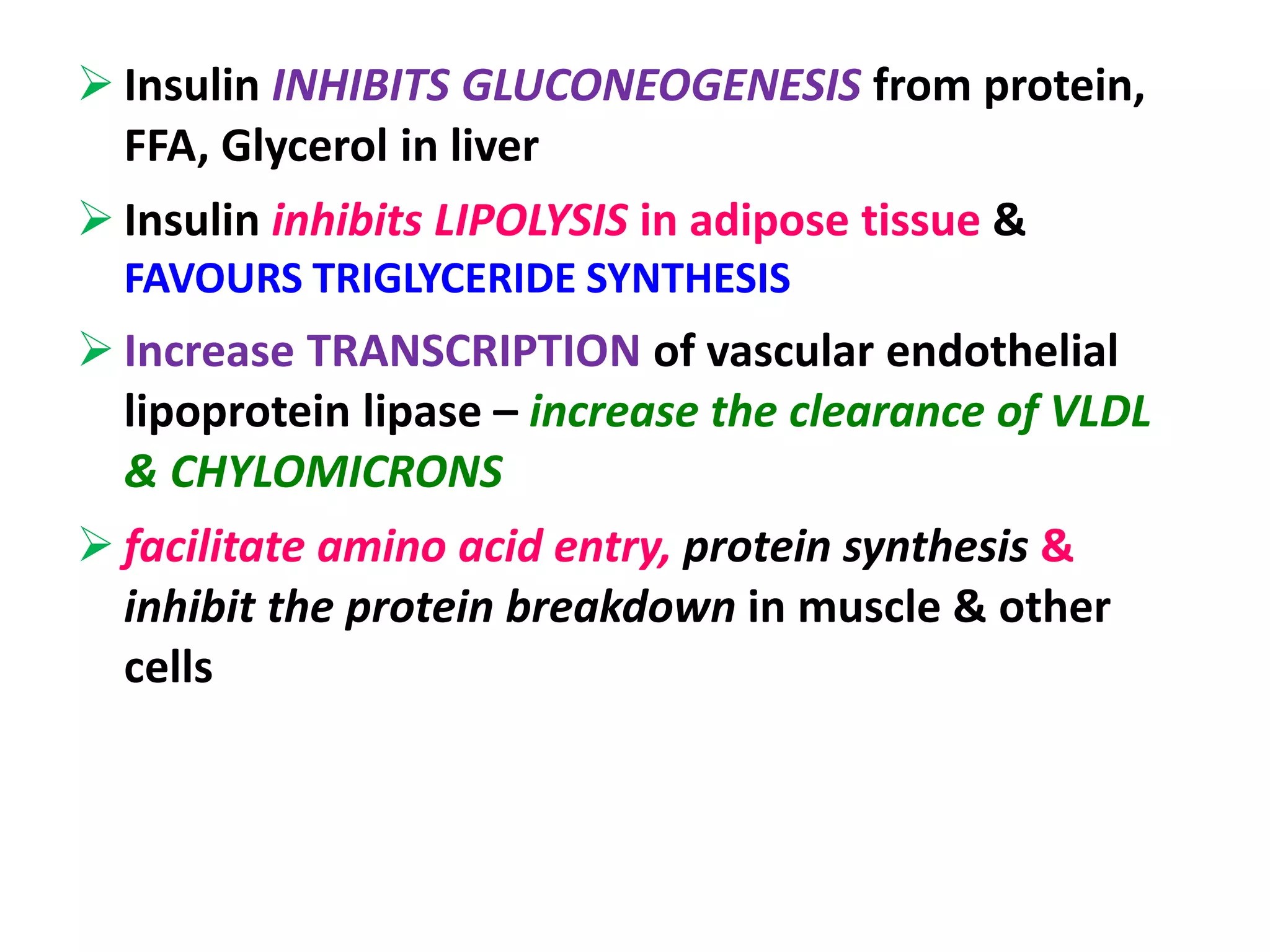 INSULIN & ITS PREPARATIONS | PPT