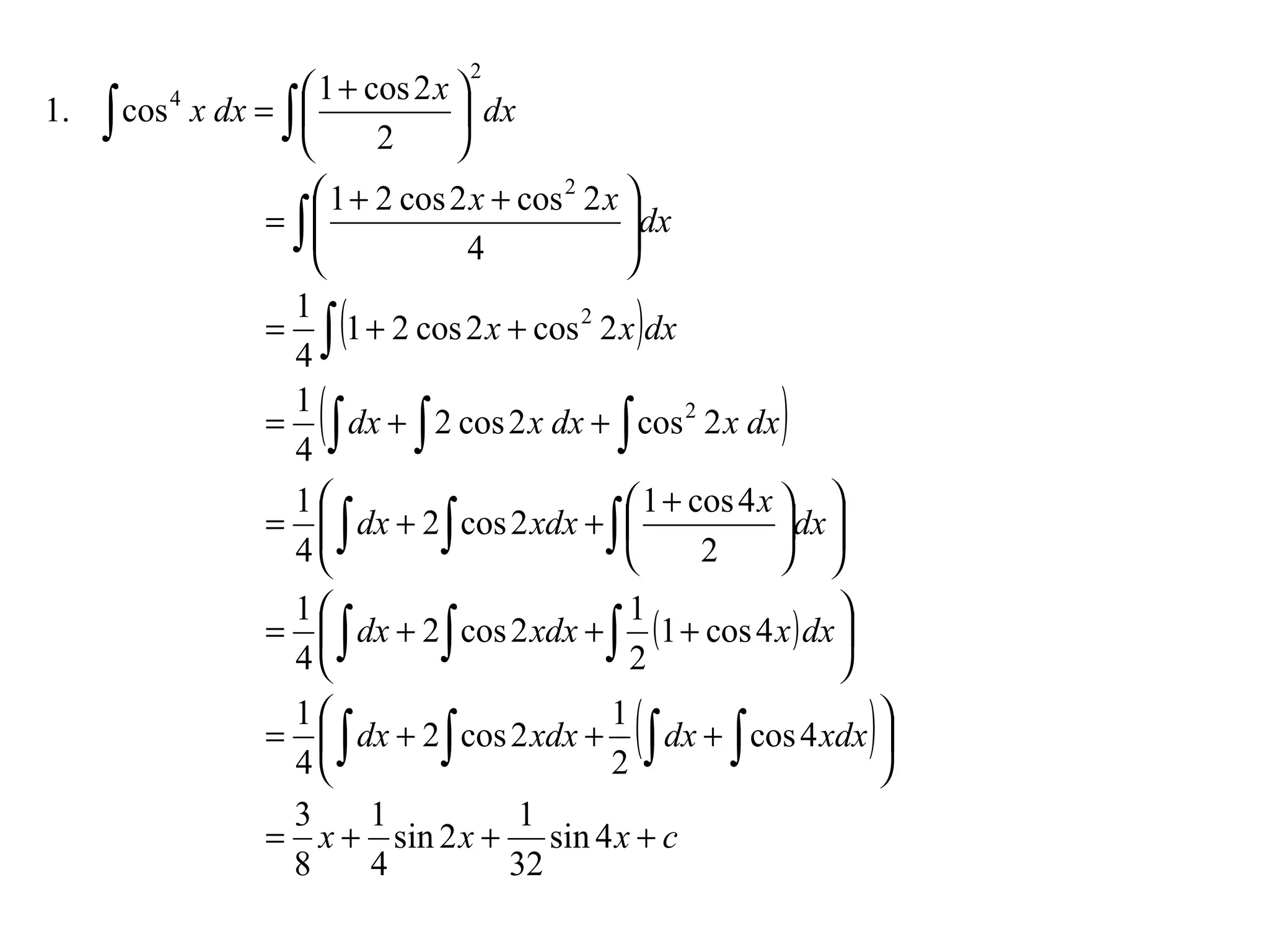 04 integral trigonometri | PPT