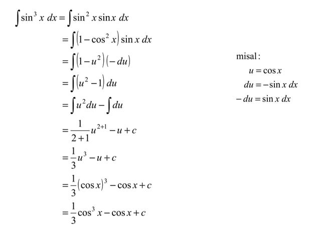 04 integral trigonometri | PPT