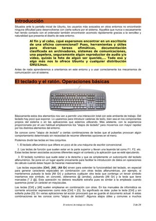 04 Introduccion A Linux. El Entorno De Trabajo En Ubuntu | PDF