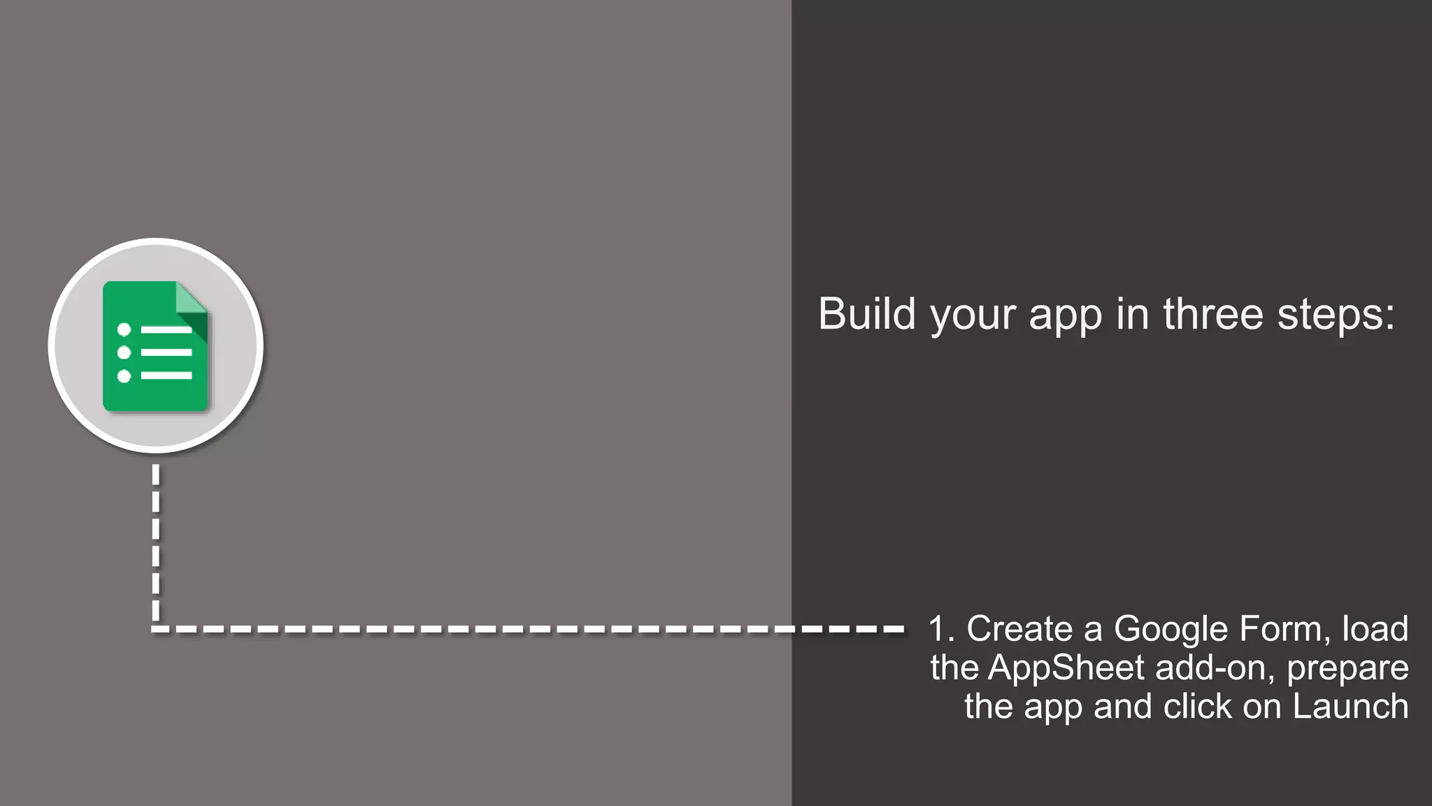 Build a Mobile App with Google Forms and AppSheet | PPTX
