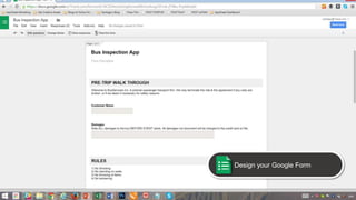 Build a Mobile App with Google Forms and AppSheet | PPTX