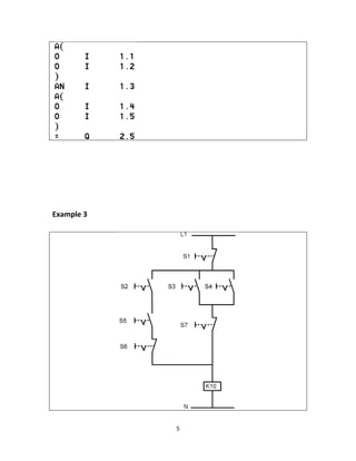 PLC Intro to programming | PDF