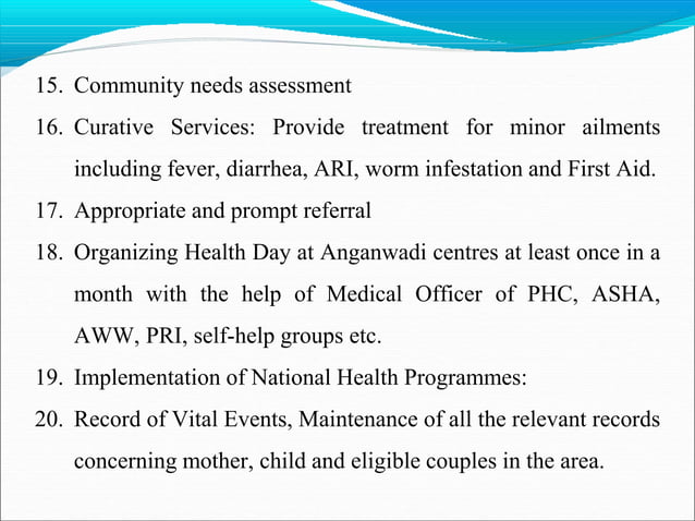Primary Health Centre (PHC) | PPTX