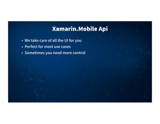 Maximizing Code-Sharing with Xamarin.Mobile, James Clancey | PPT