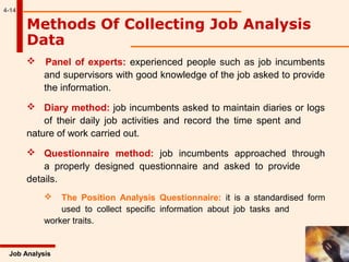 job analysis | PPT