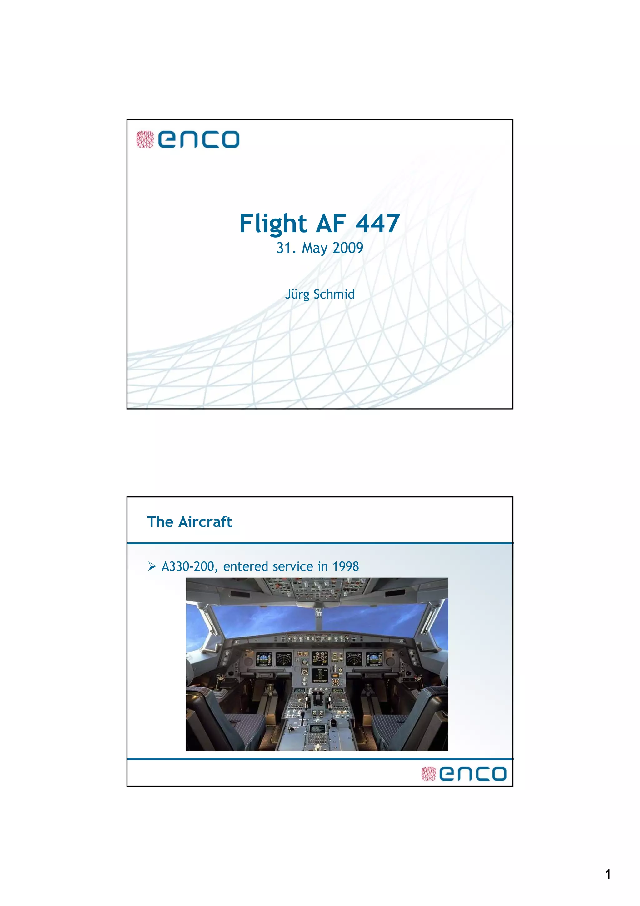 AF 447 - Flight Crashed | PDF