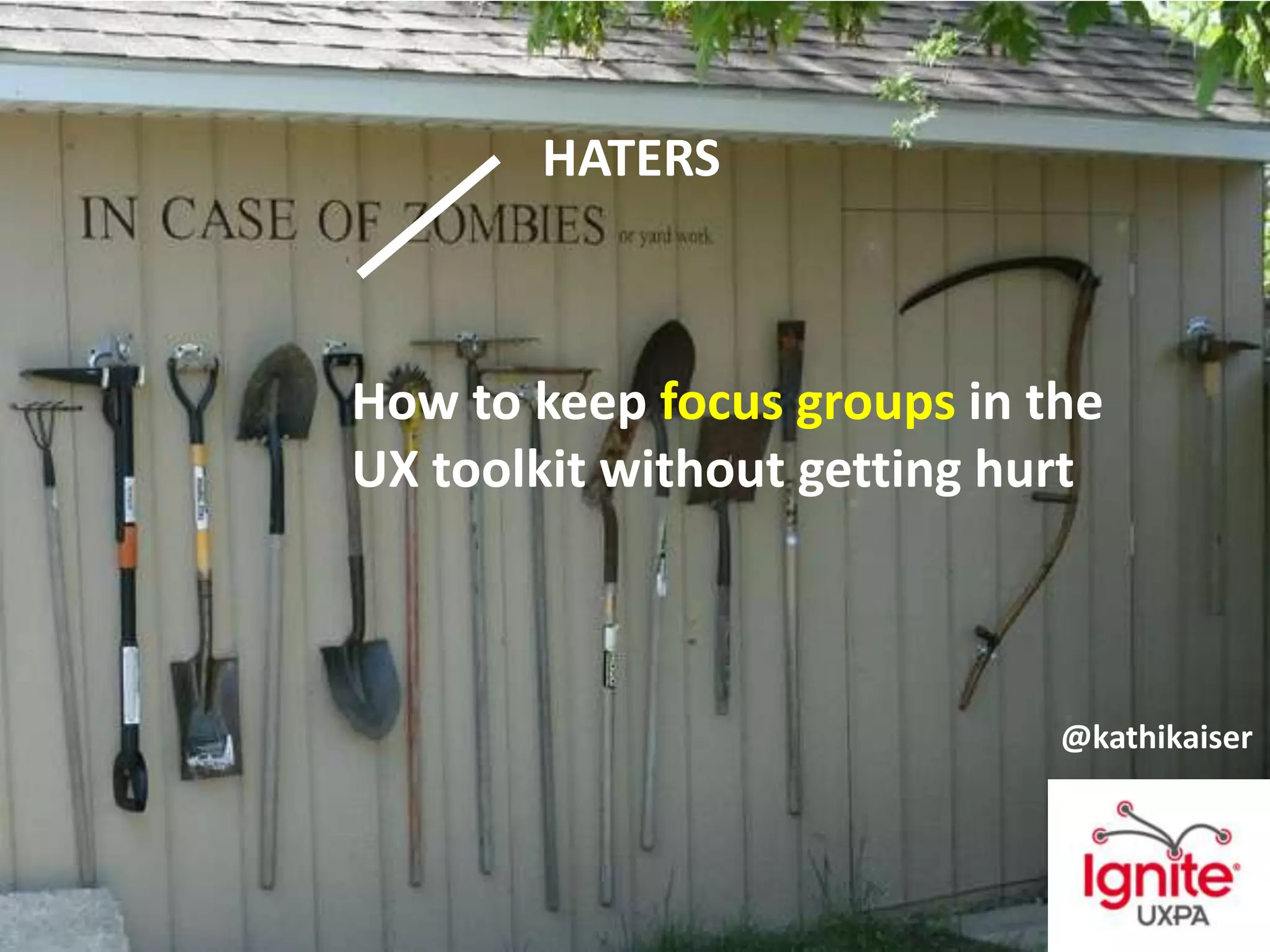 Adapting Focus Groups for User Experience (UX) Research | PPT