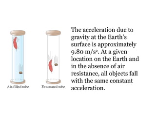 04 kinematics in one dimension | PPT