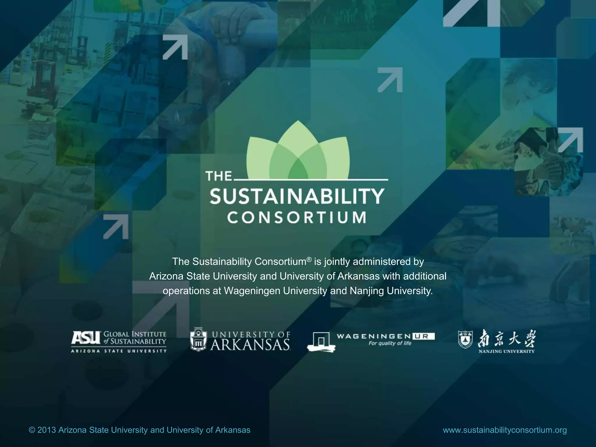 The Sustainability Consortium (TSC) | PPT