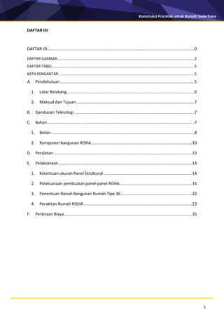 04 konstruksi pracetak_untuk_rumah_sederhana_2017 | PDF