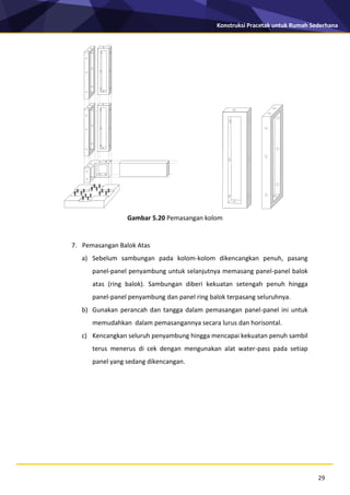 04 konstruksi pracetak_untuk_rumah_sederhana_2017 | PDF