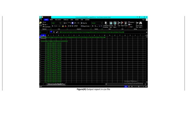 Pushover analysis force analogy method with force control based on euler bernoulli beam theory ...