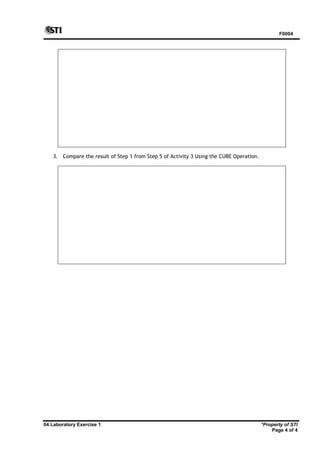 04 laboratory exercise 1 | PDF