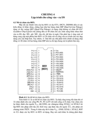 04 Lập trình cổng vào ra | PDF