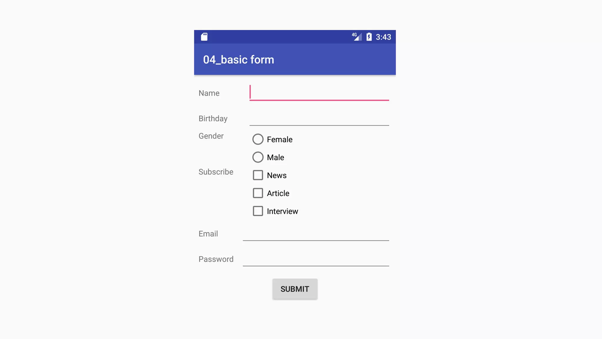 04 layout design and basic widget | PPT