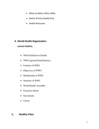 04 lecture outline 1 semester (first year) | DOC