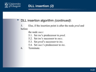 Linked list Data structure and Algorithm: Advance Relational algebra | PPT | Technology & Computing