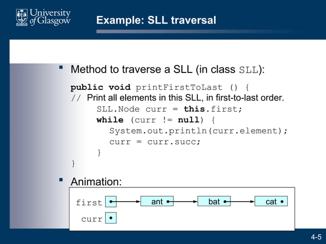 Linked list Data structure and Algorithm: Advance Relational algebra | PPT