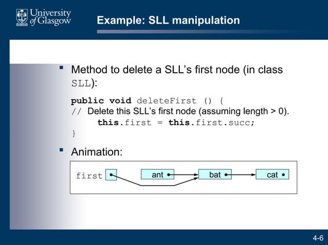 Linked list Data structure and Algorithm: Advance Relational algebra | PPT