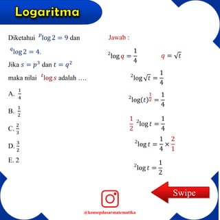 Logaritma (Log0001) | PDF