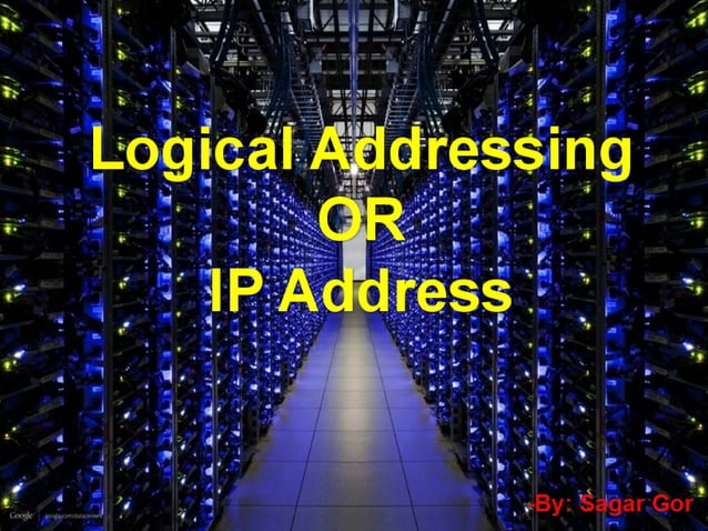 logical addressing | PPT