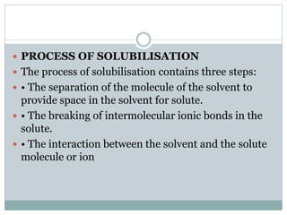 solubility enhancement and cosolvency by madhavi | PPTX