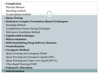 solubility enhancement and cosolvency by madhavi | PPTX