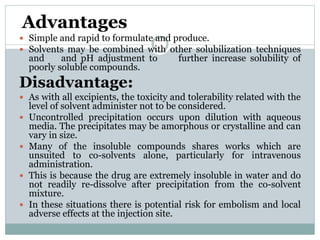 solubility enhancement and cosolvency by madhavi | PPTX