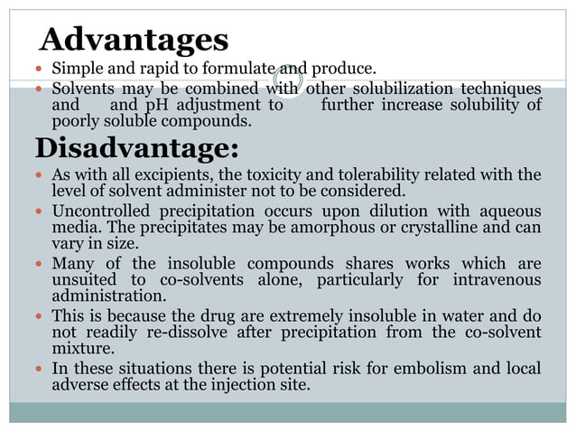 solubility enhancement and cosolvency by madhavi | PPTX | Chemistry ...
