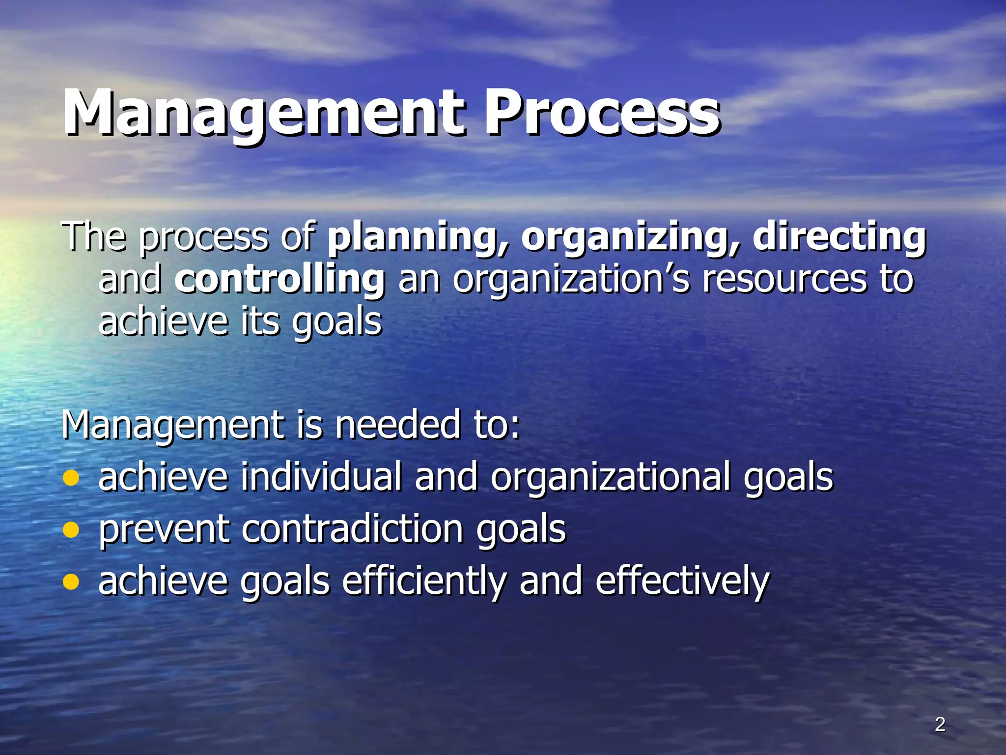 04 Managing And Organizing Business Enterprise | PPT