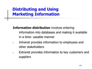 managing marketing information | PPT