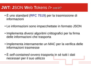 Json Web Tokens | PPT