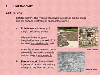 04 masonry | PPT