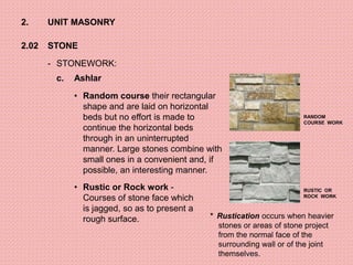 04 masonry | PPT