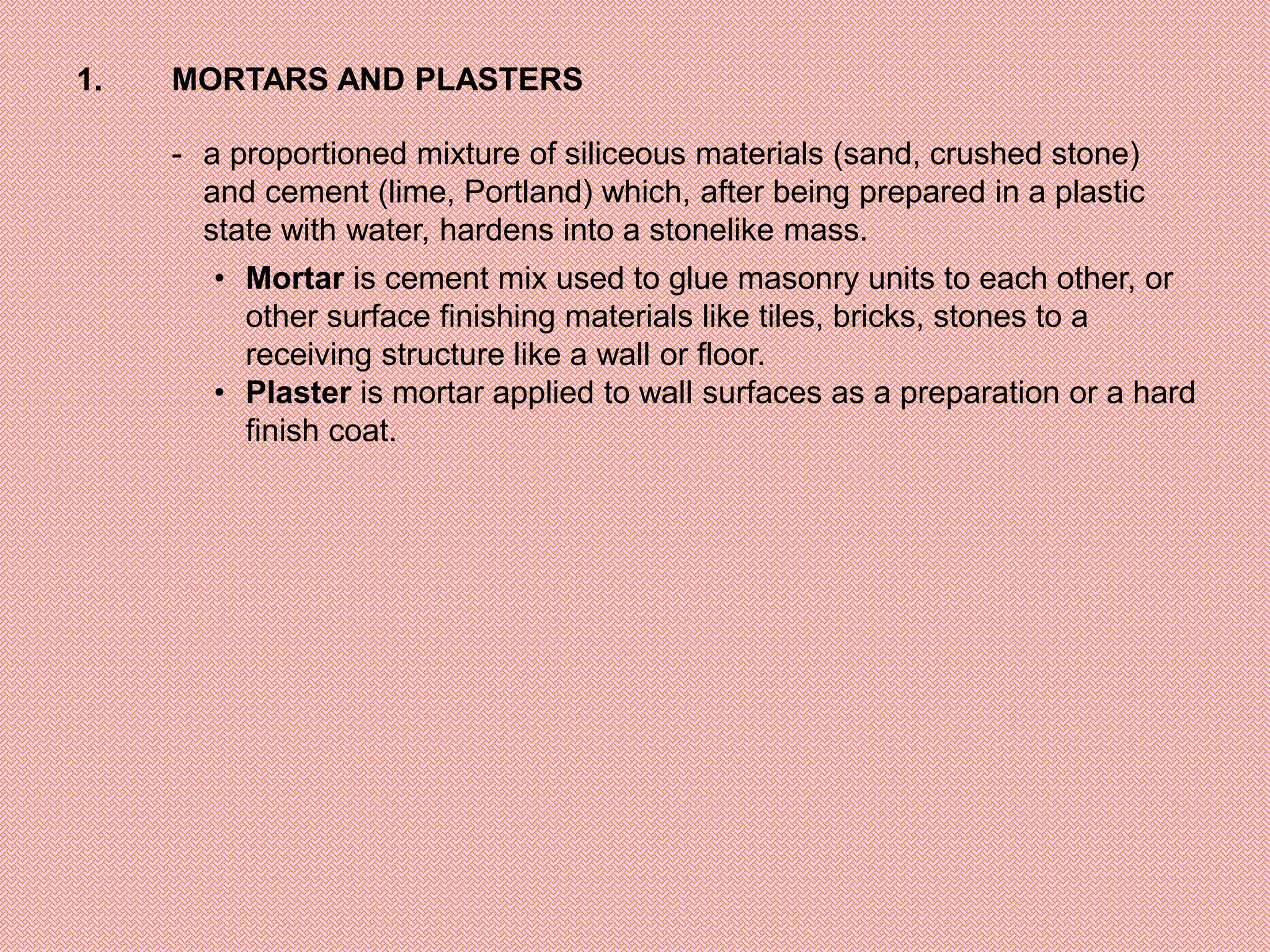 MASONRY -Building Technology and Construction | PDF