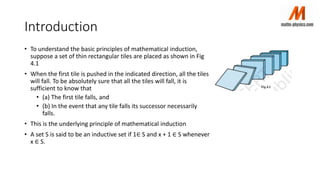 Mathematical induction | PPTX