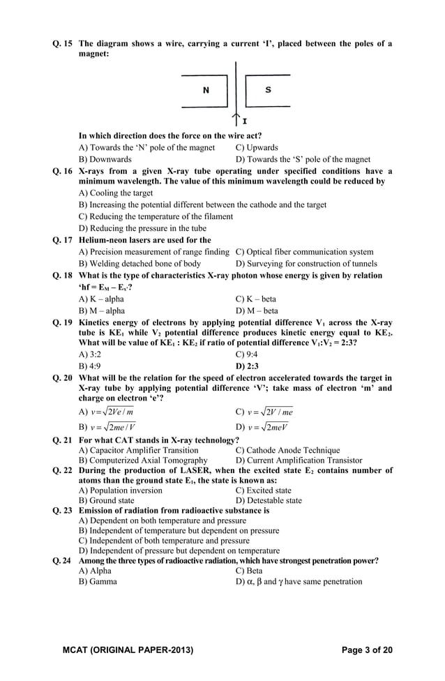 mcat (original paper 2013) | PDF