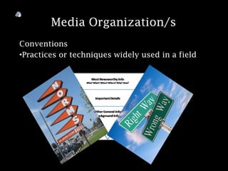 COMS305: Media Organisations and Professionals | PPT