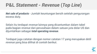 Pasar Saham - 24 memahami Profit & Loss Statement | PDF
