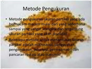 04 mikromeritik | PPTX